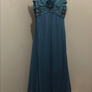 Km Collections | Dresses | Km Collections Mila Bell Dress Size 2w Teal ...